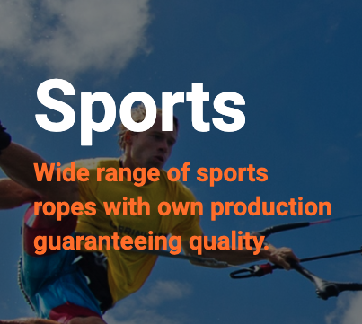 Wide range of sports ropes -Regatta Yacht Ropes-
